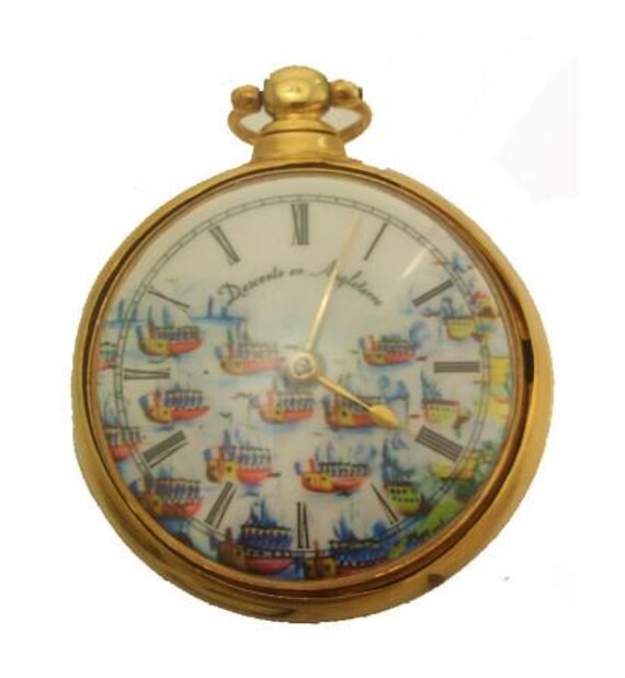 18k Gold Napoleonic Fusee Verge invasion Angleterre … - Gem