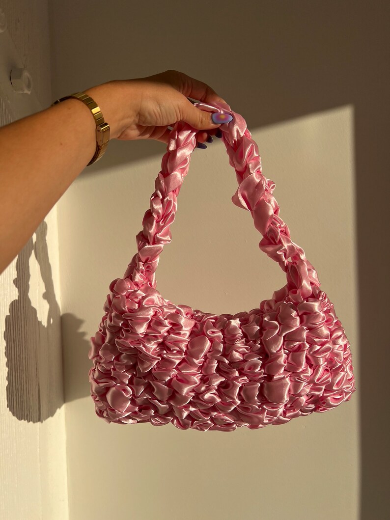 Satin Bubble Bag - Etsy