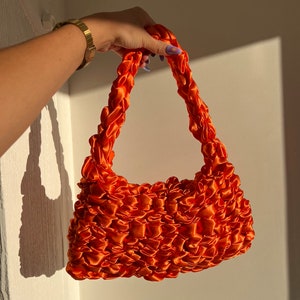 Satin Bubble Bag - Etsy