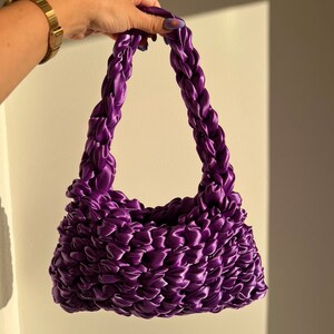 Satin Bubble Bag - Etsy