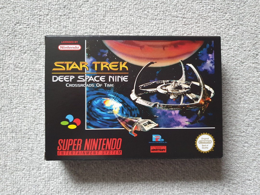 Star Trek Deep Space 9 Box - SNES - Super Nintendo - Etsy UK