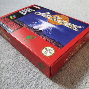 Actraiser Box - SNES - Super Nintendo - Etsy UK