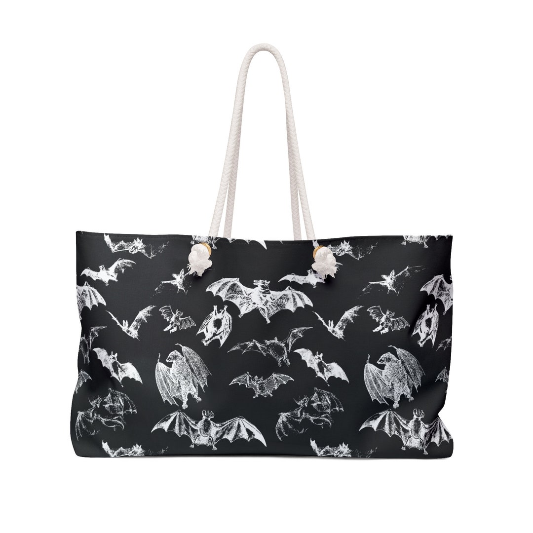 Night Bats Weekender Bag, Gifts for Bat Lovers, Bat Totes, Animal Bats ...