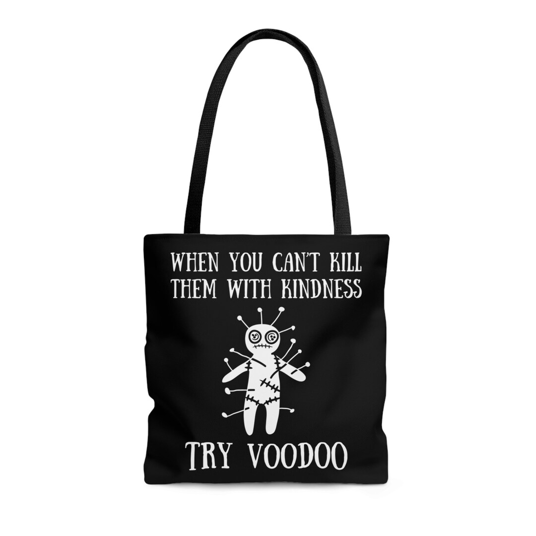 Try Voodoo Tote Bag, Voodoo, Voodoo Priestess, Witch Doctor, Witchy ...