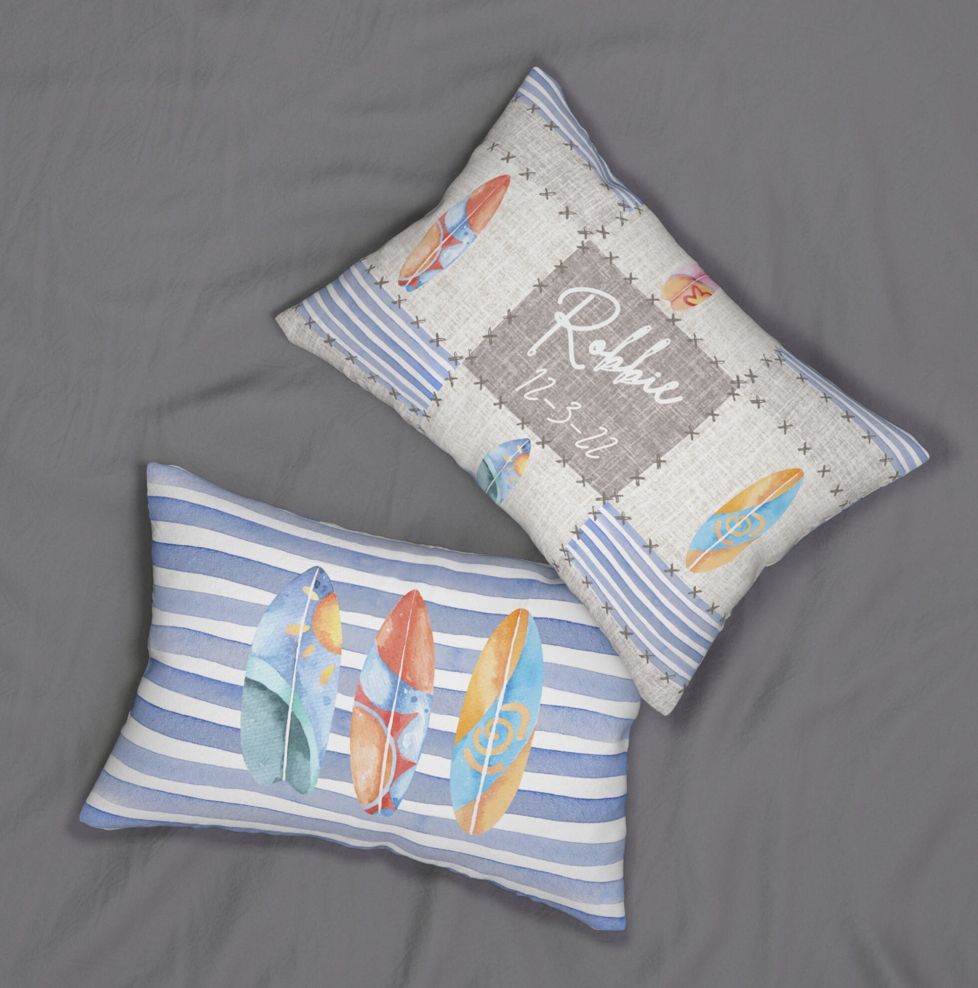 Surfing Quilt Baby Bedding Blankets Duvets Pillows for Baby Boy Girl ...