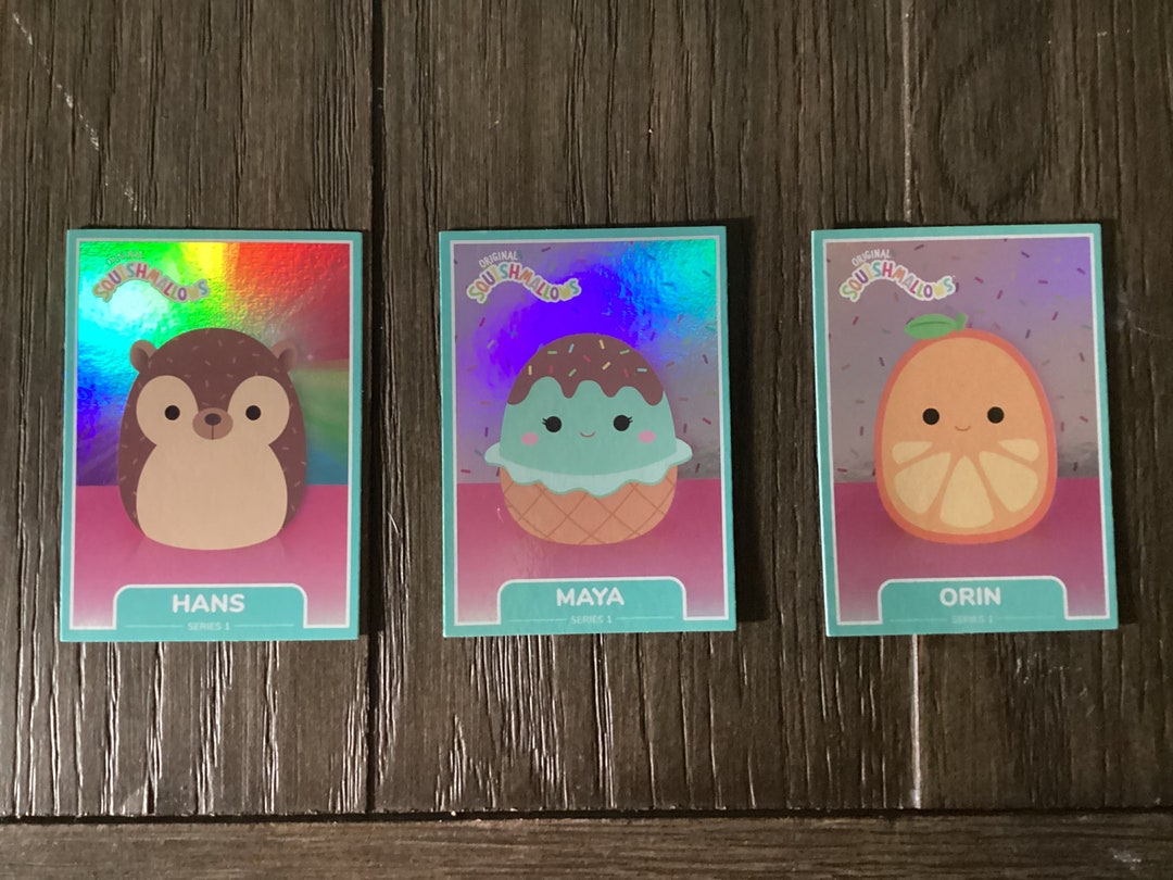 Holographic Squishmellow Cards - Etsy