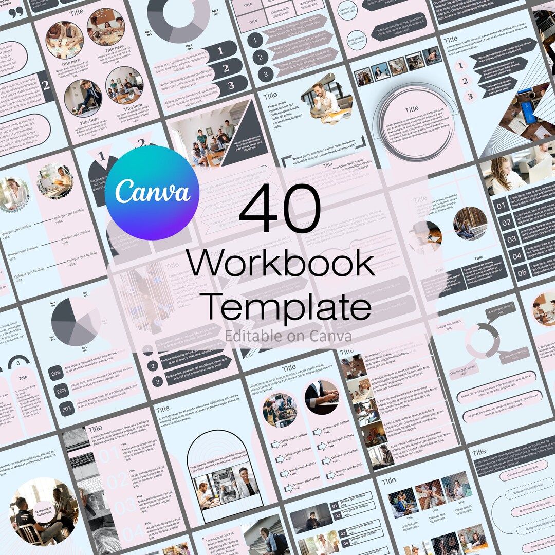 40+ Premium Ebook Template Canva - Lead Magnet & Professional Workbook ...