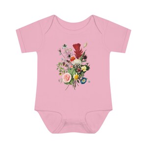 Flower Girl Proposal, Flower Girl Baby Onesie, Floral Wildflower Shirt ...