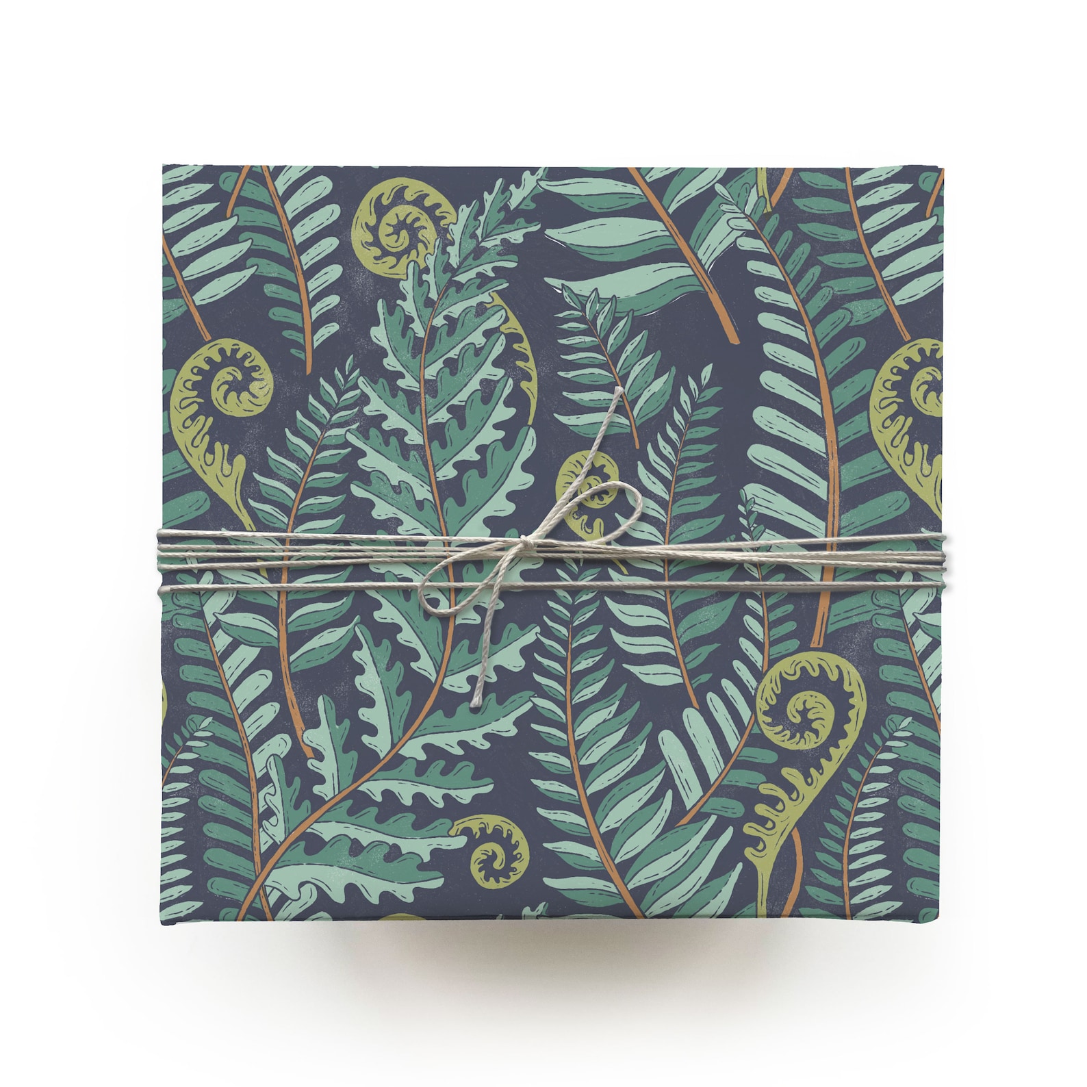 Forest Fern Gift Wrap Sheets Roll of 3 Sheets - Etsy