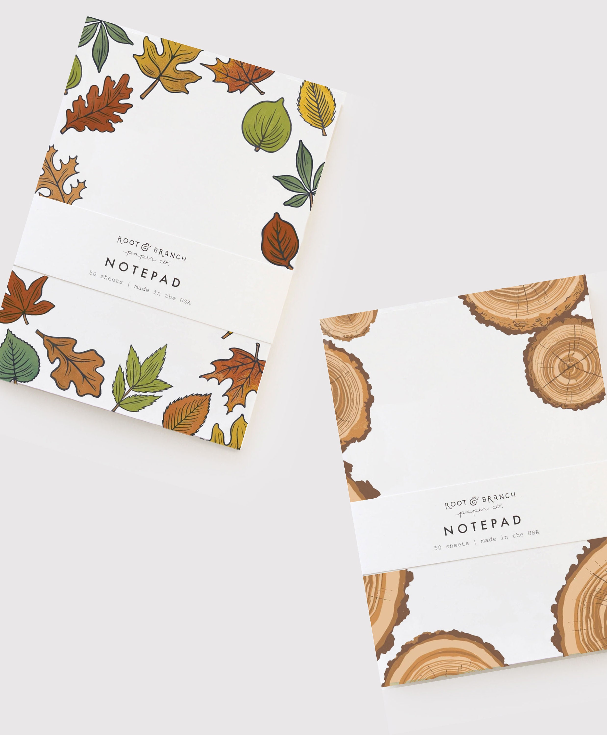 Leaves Notepad Nativetrees of North America - Etsy