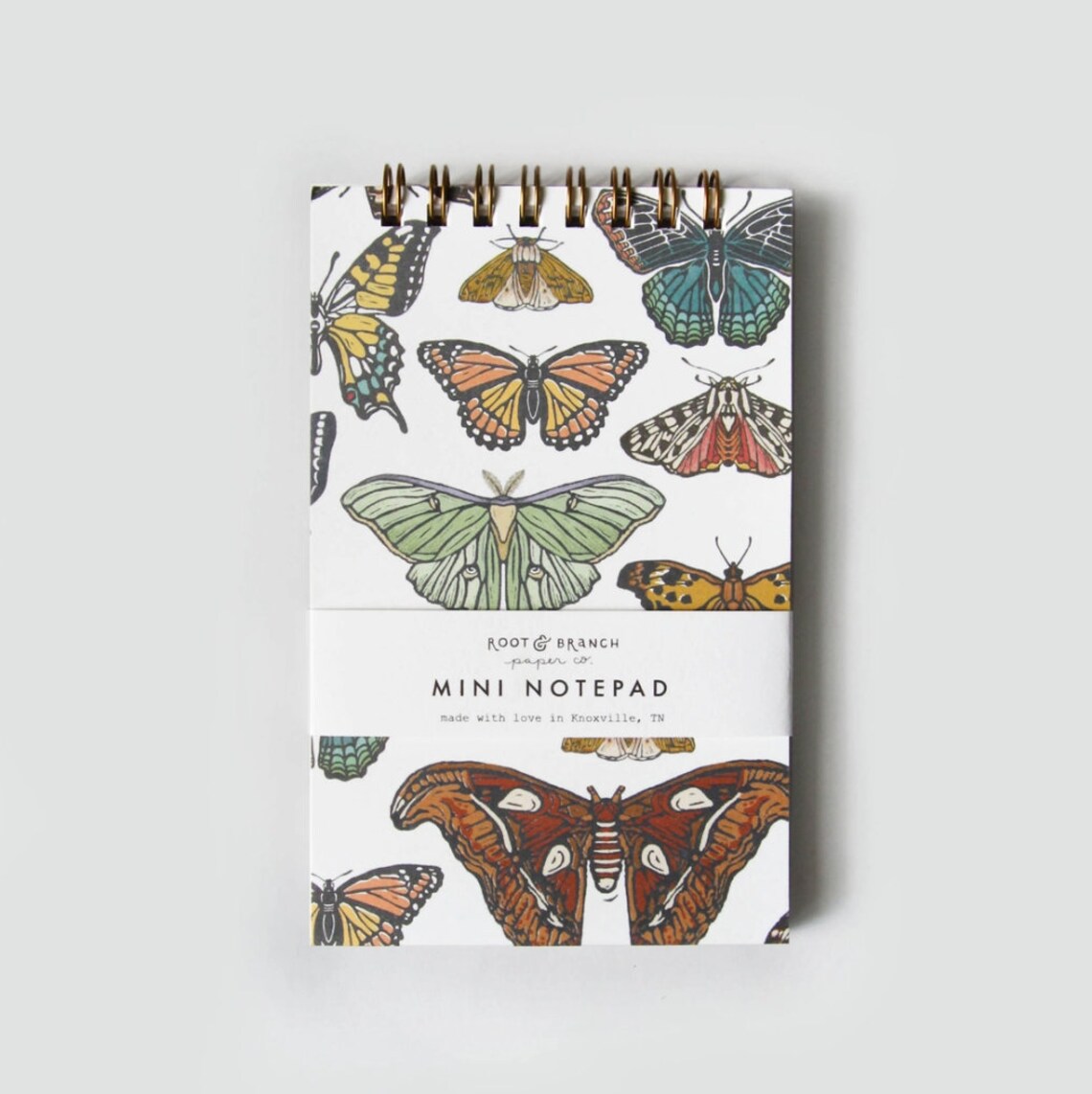 Butterfly + Moth Mini Spiral Notepad - Etsy