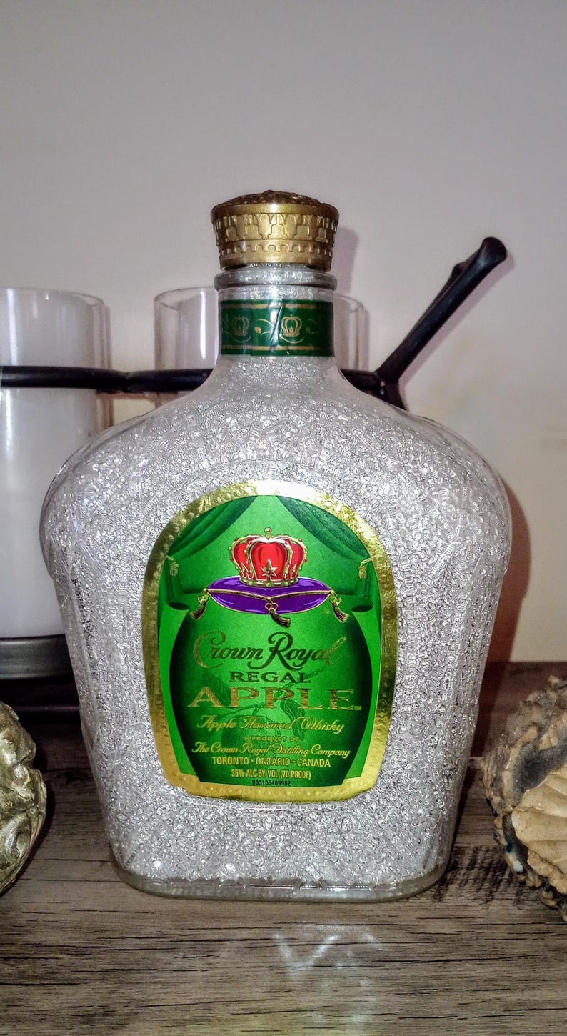 Royal Crown Custom LED Handmade Light up Bottle Lamp - Etsy