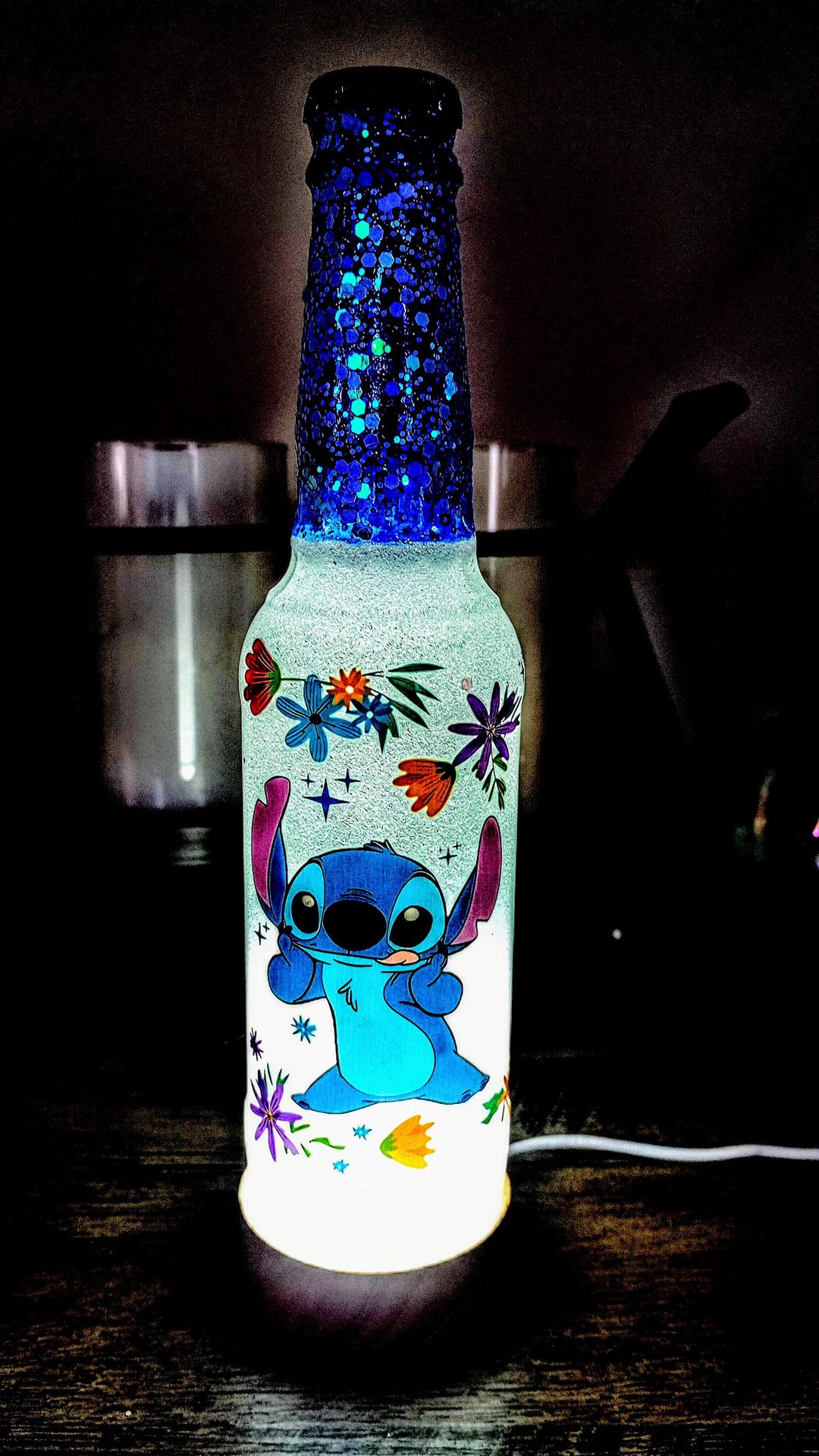 Stitch Light up Mini Bottle Night Light USB Powered - Etsy