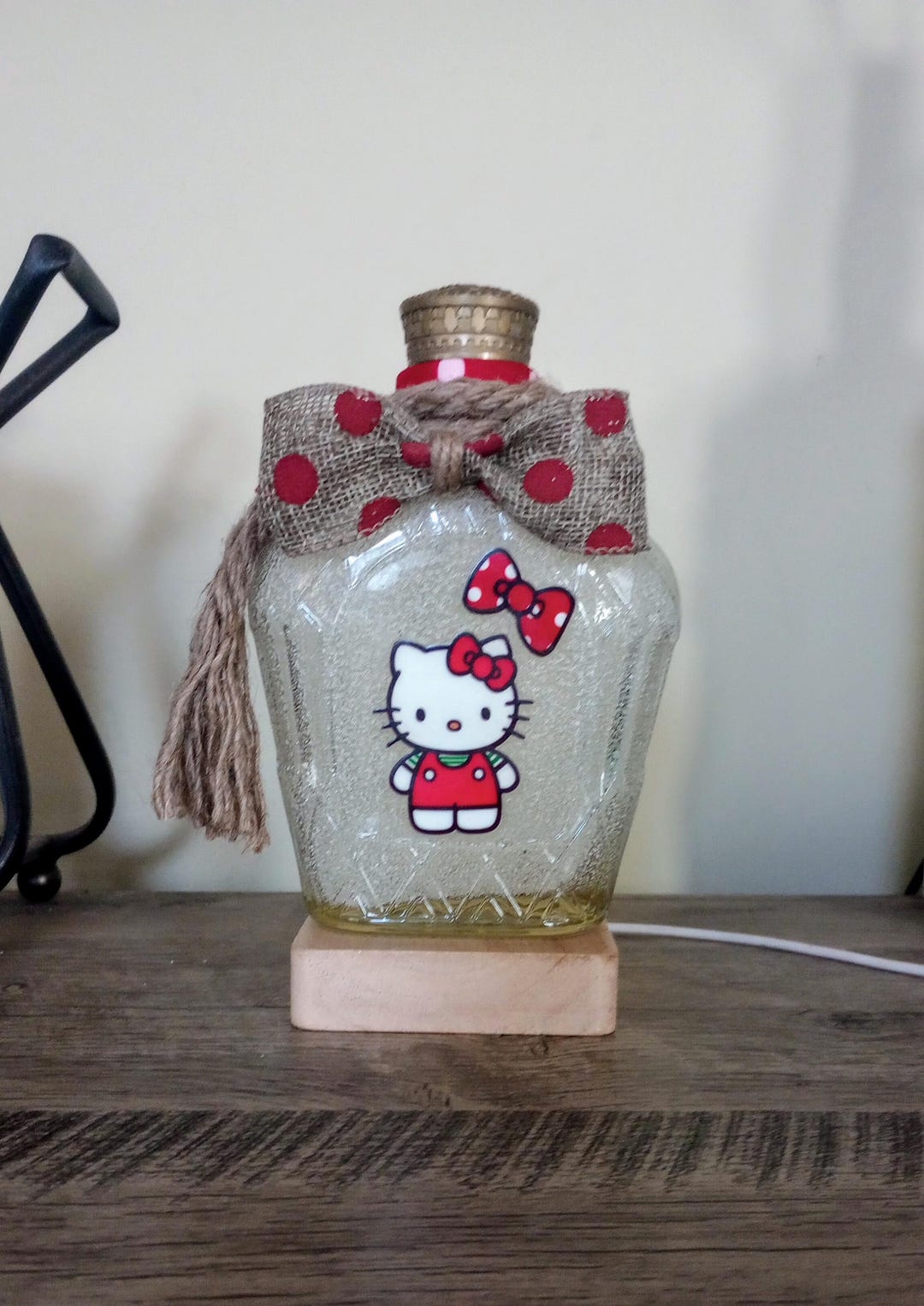 Hello Kitty Crown Royal Night Light - Etsy