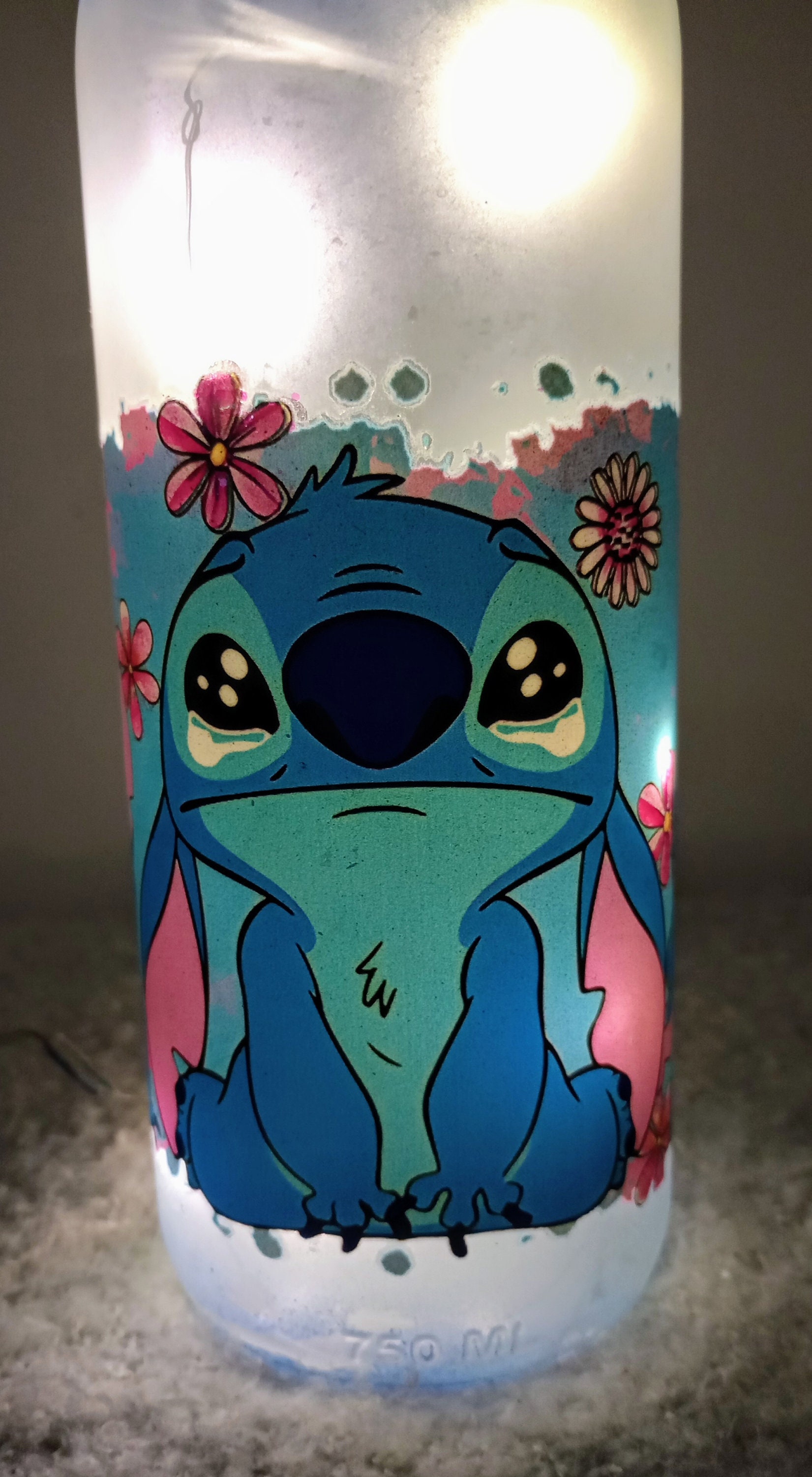 Stitch Light up Wine Bottle Fairy Lights USB Powered - Etsy