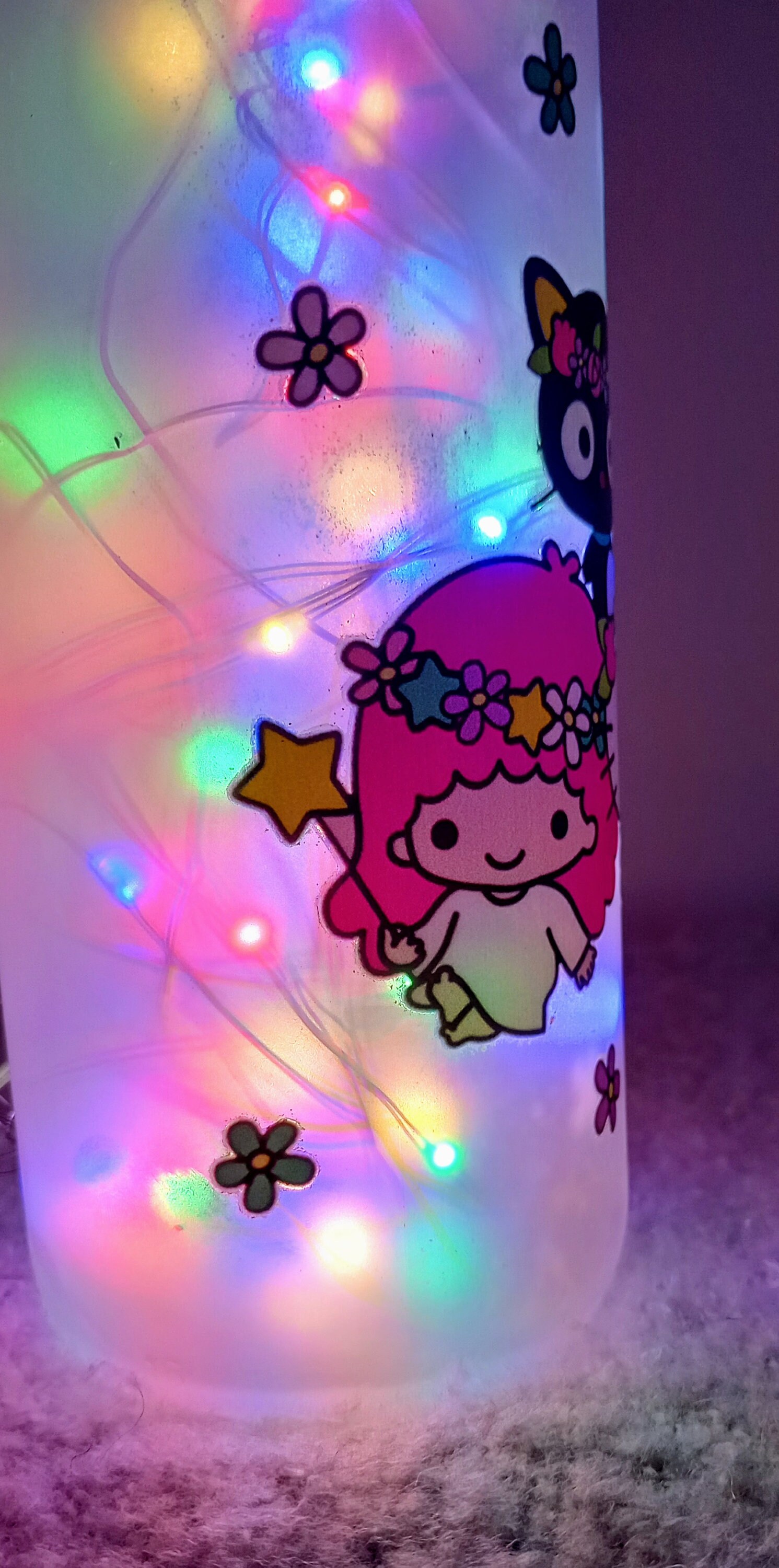 Sanrio Inspired Light up Wine Bottle Fairy Lights USP Powered - Etsy