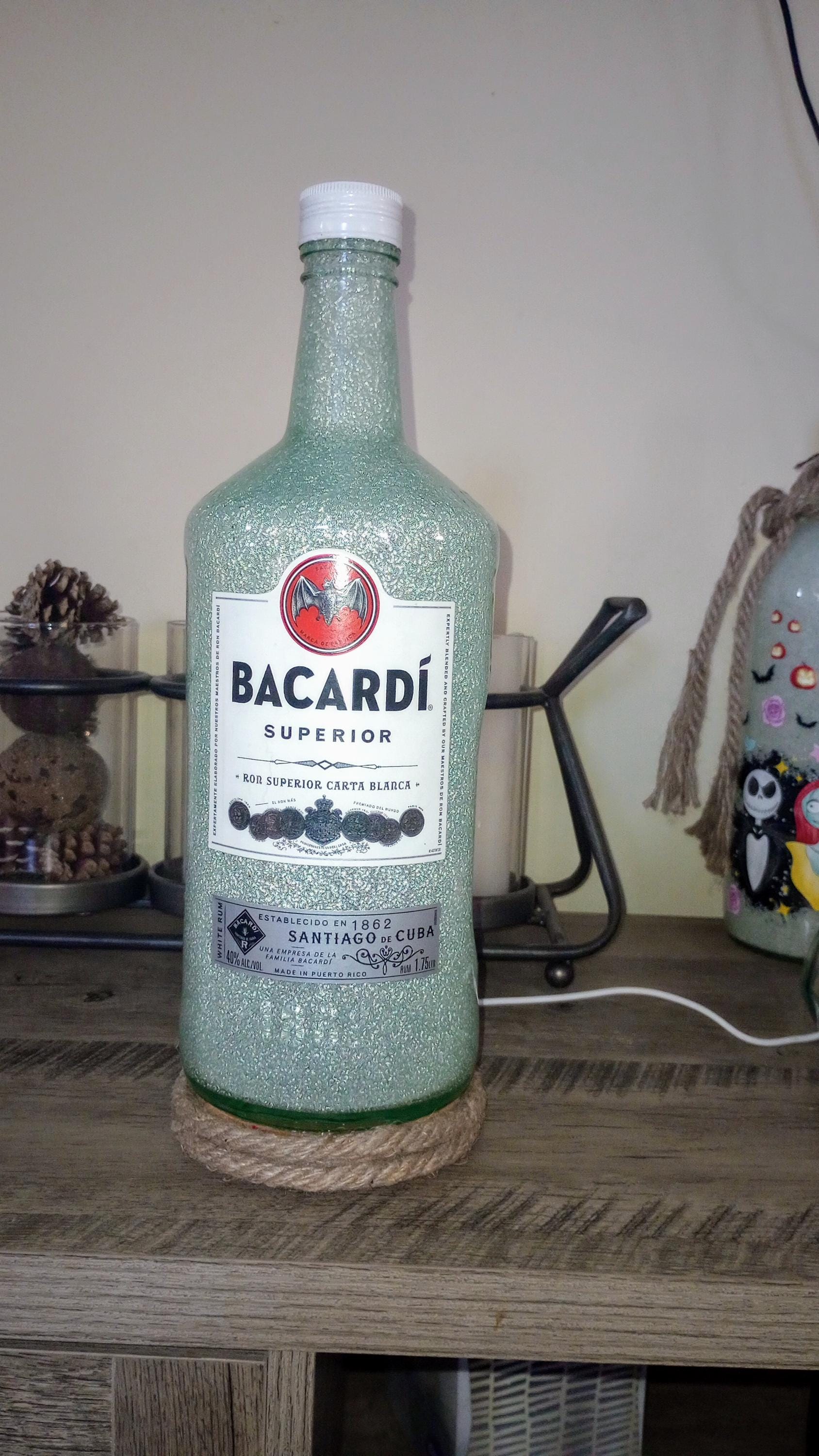 Bacardi Rum Color Changing Light up XL Bottle Lamp - Etsy