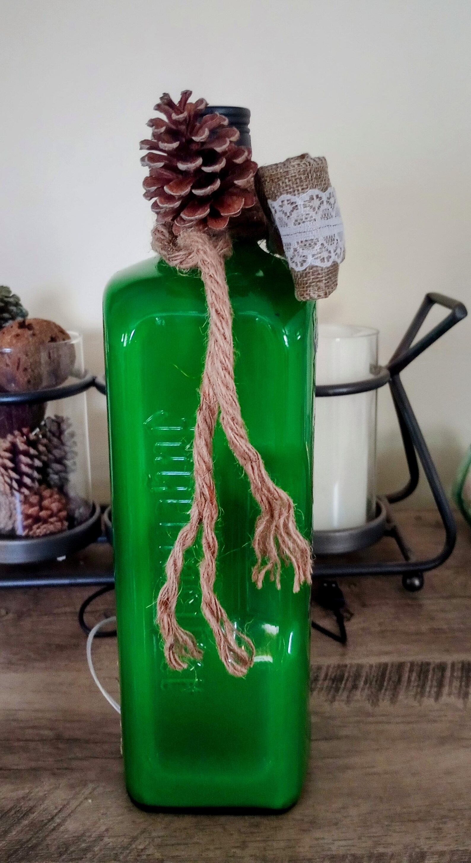 Xtra Large Elk Buck Light up Jagermeister Bottle Lamp USB Powered and ...