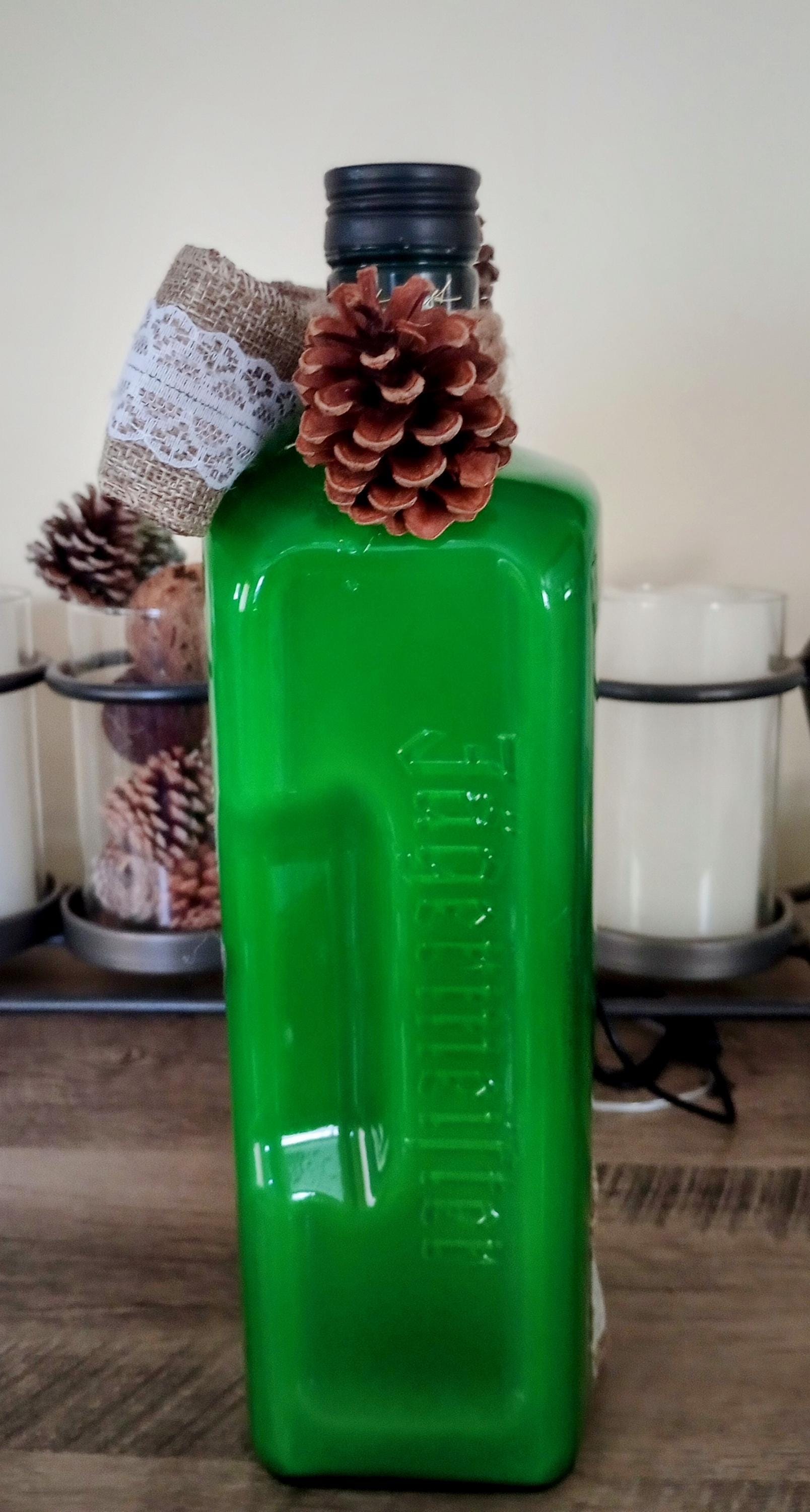 Xtra Large Elk Buck Light up Jagermeister Bottle Lamp USB Powered and ...