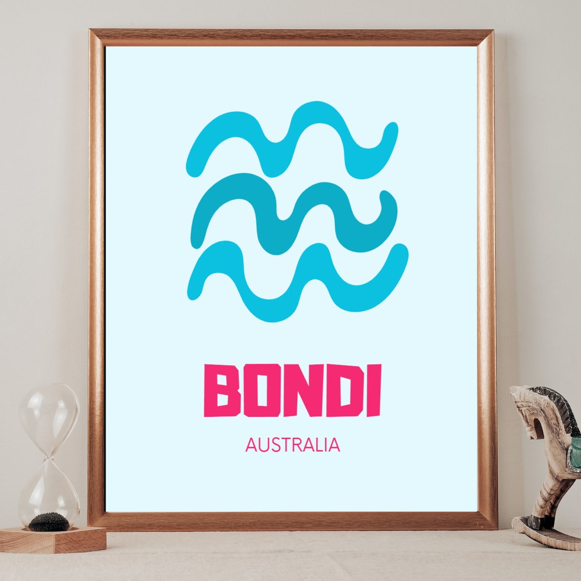 Australian Print, Bondi Beach Print, Bondi Art, Surfer Design ...