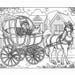 A Whimsical Adult Coloring Book Pages, With Cats and Dogs and Horse ...