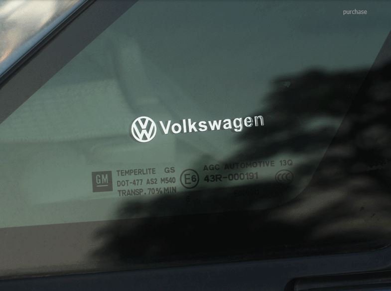 VW Car Decal Other Car Decals Two Styles - Etsy