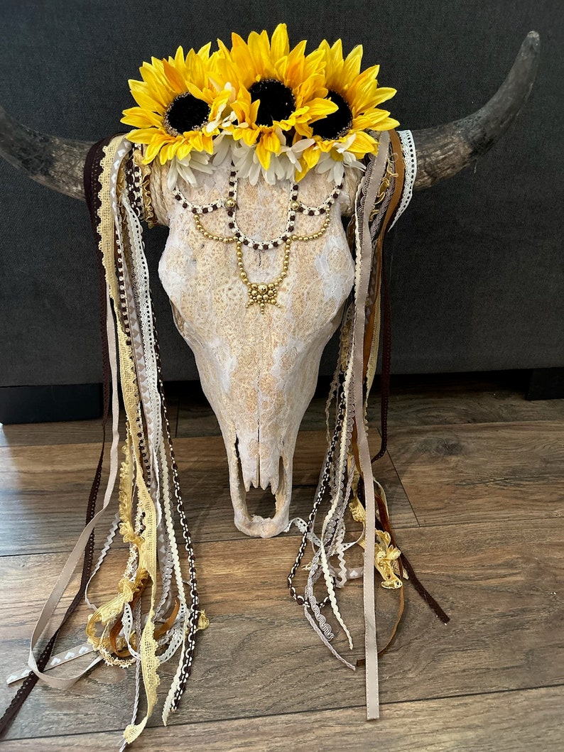 Custom Cow Skull - Etsy