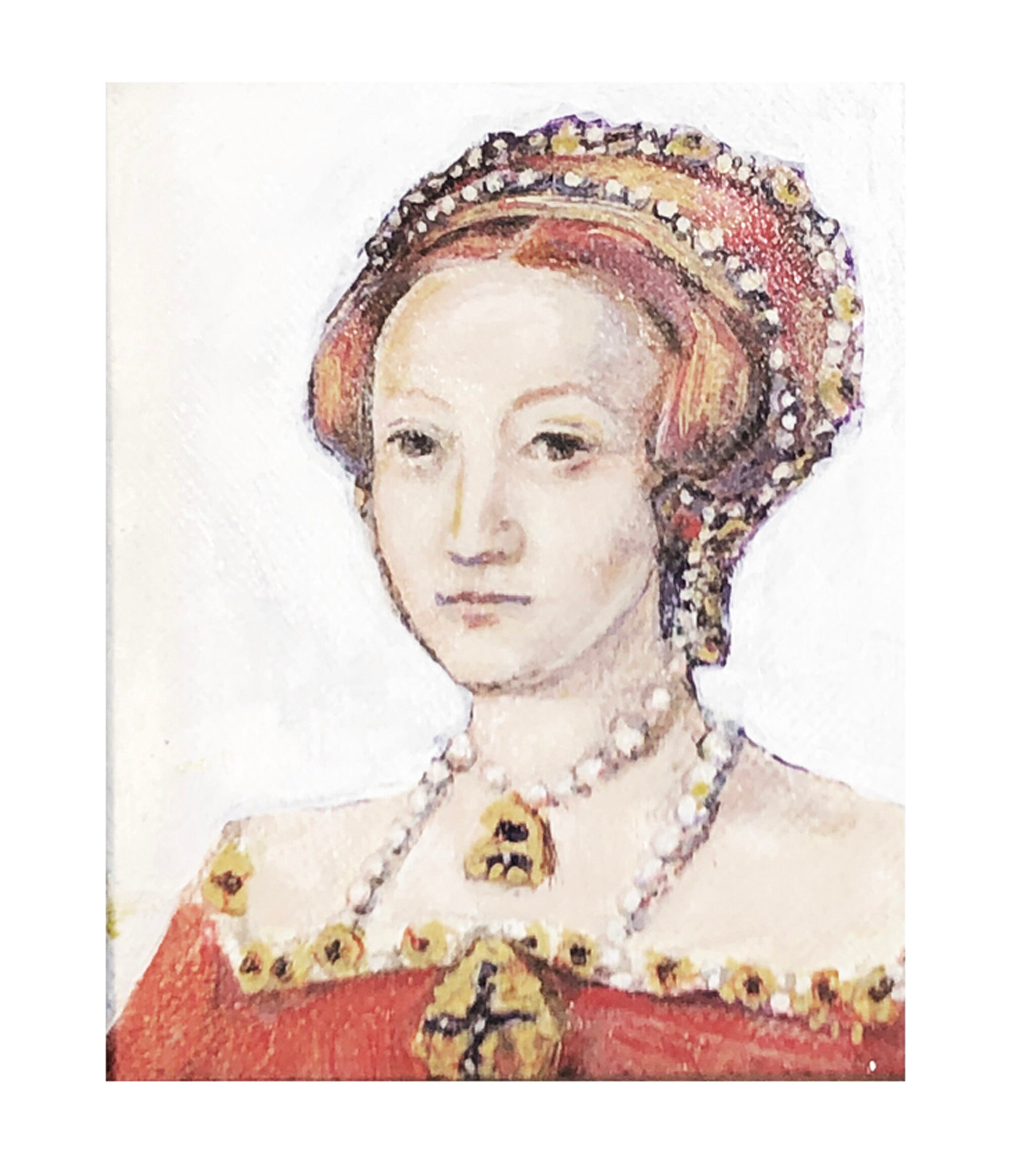 Elizabeth Tudor as Princess, Giclée Art Print, 8 X 10”, Wall Art ...