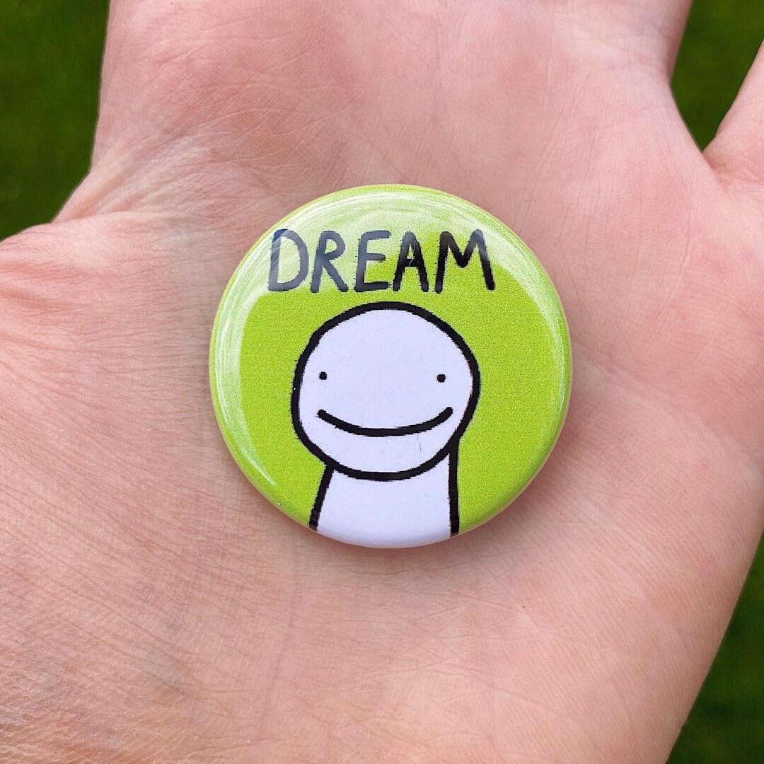 Dream 1.25 Buttons Badges Pin Smp Minecraft Corpse - Etsy
