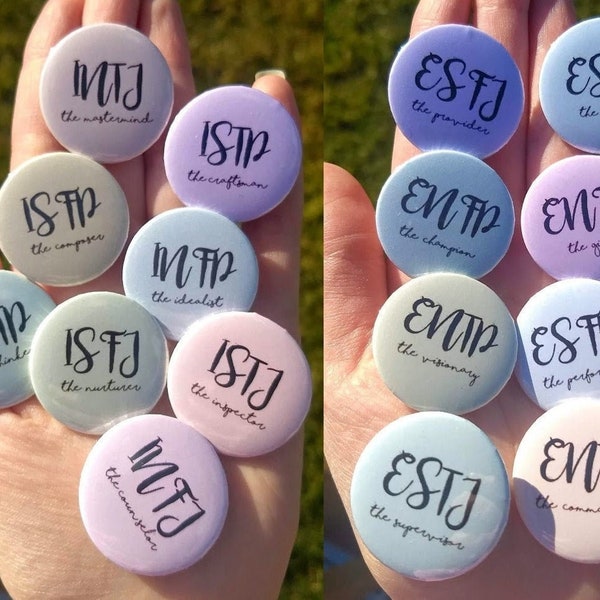 Infj Mbti Intj Infp Isfp - Etsy