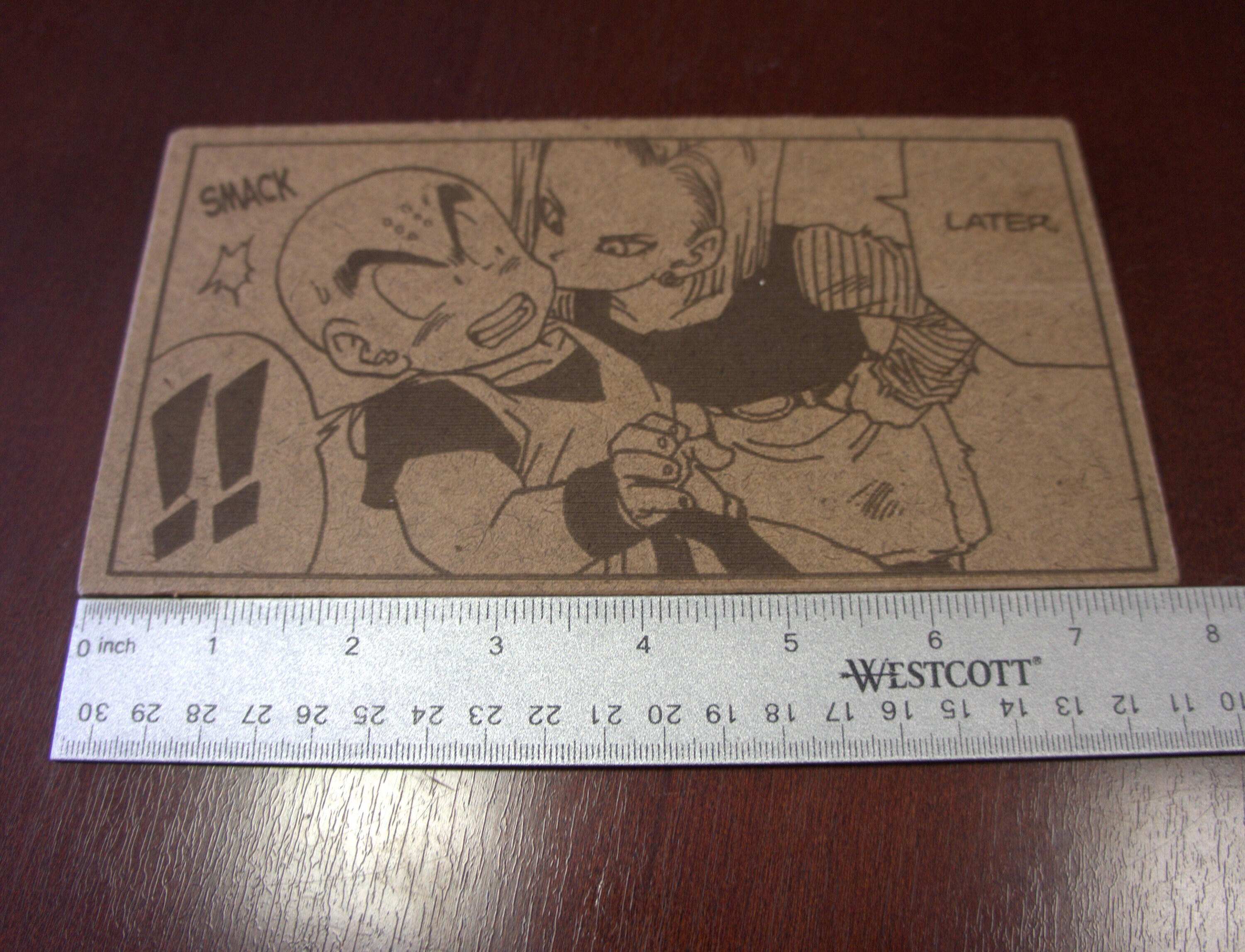 Custom 2D Etched Manga Panel - Etsy