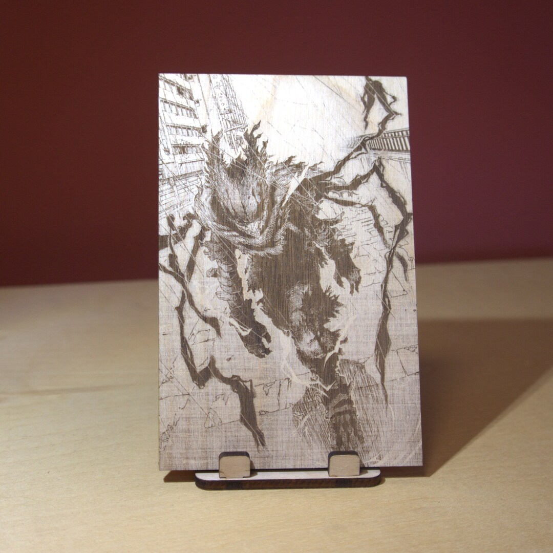 Custom 2D Etched Manga Panel - Etsy