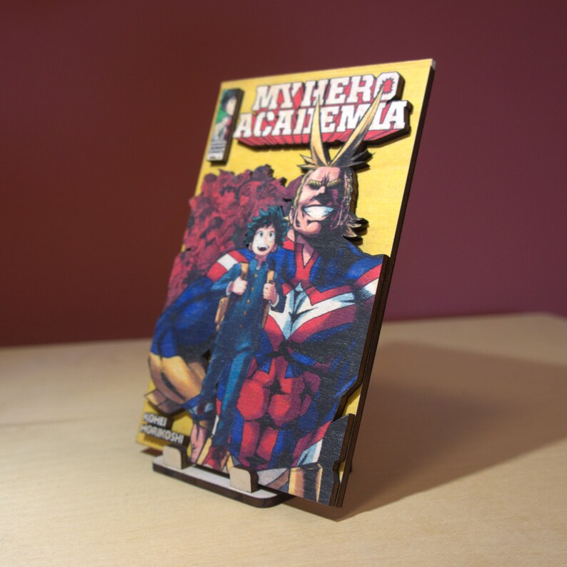 Custom Wooden 3D Manga/comic Covers and Panels — Sublimation Printed - Etsy