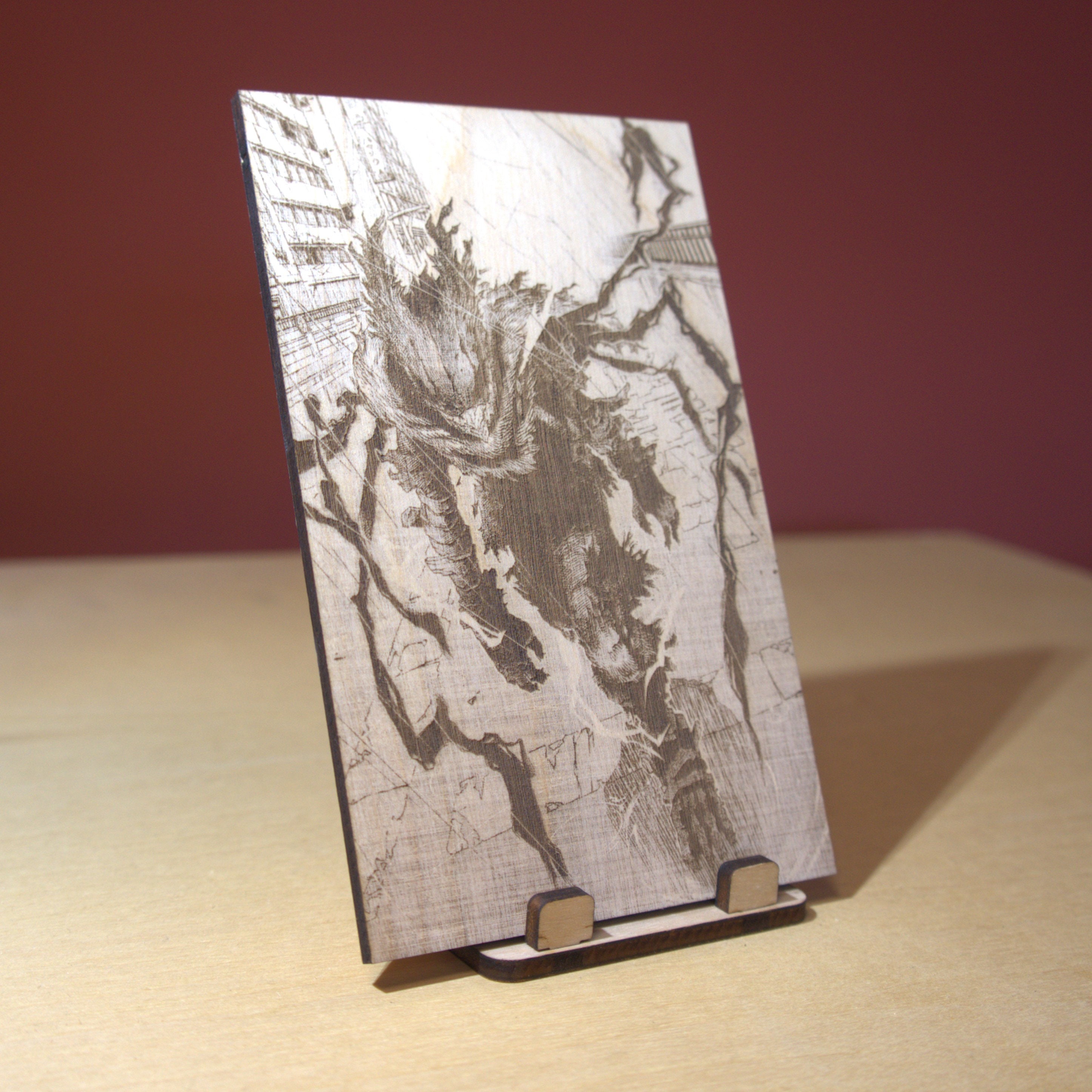 Custom 2D Etched Manga Panel - Etsy