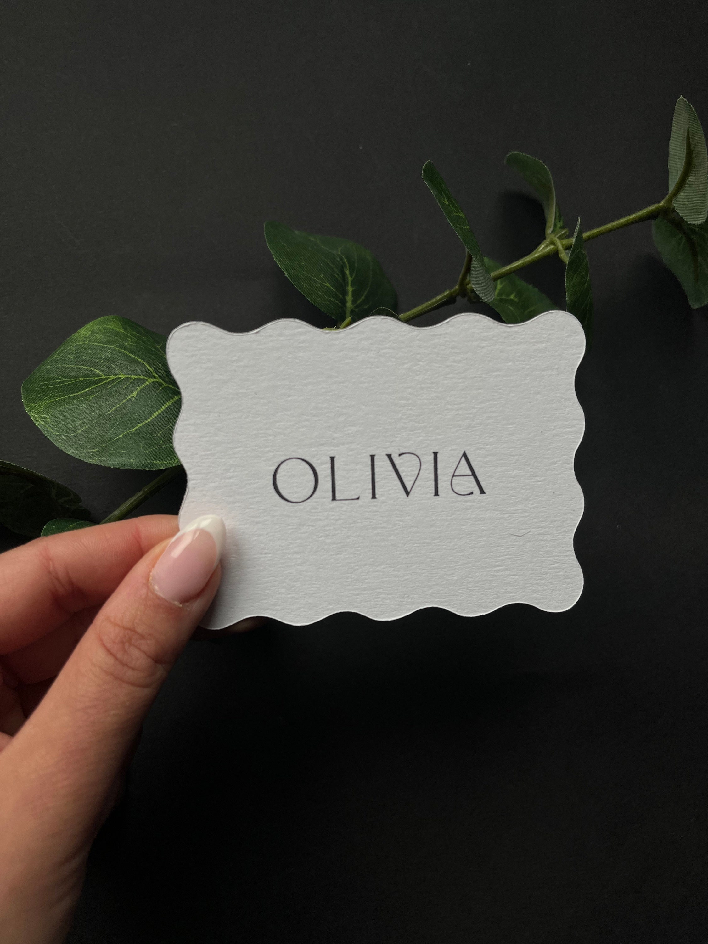 Luxury Wedding Place Cards, Guest Name Cards, Wedding Seating Chart ...