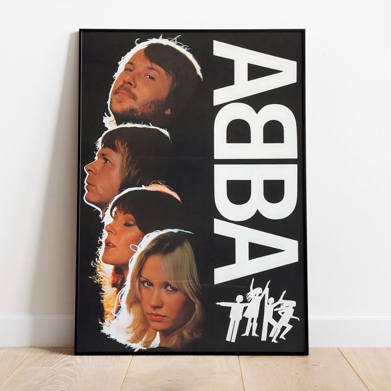 Abba Poster - Etsy