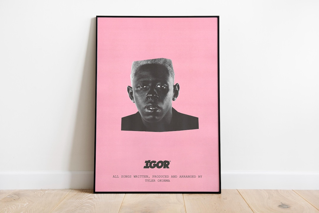 Igor Poster, Tyler the Creator Poster, Rap Music Album Poster, Igor ...