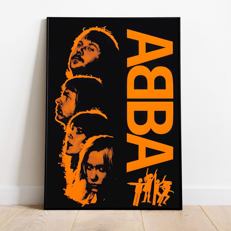 Abba Poster - Etsy