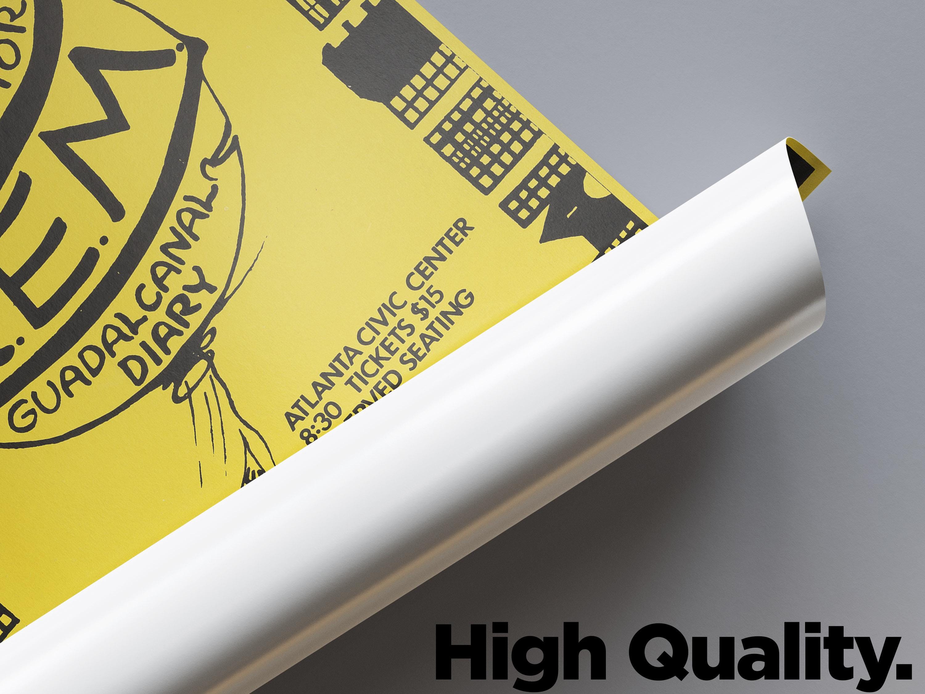 REM Poster, REM Concert Poster Album Poster Music Poster Rock Music ...