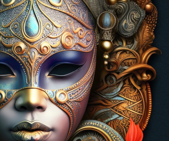 Fantasy Masquerade Art