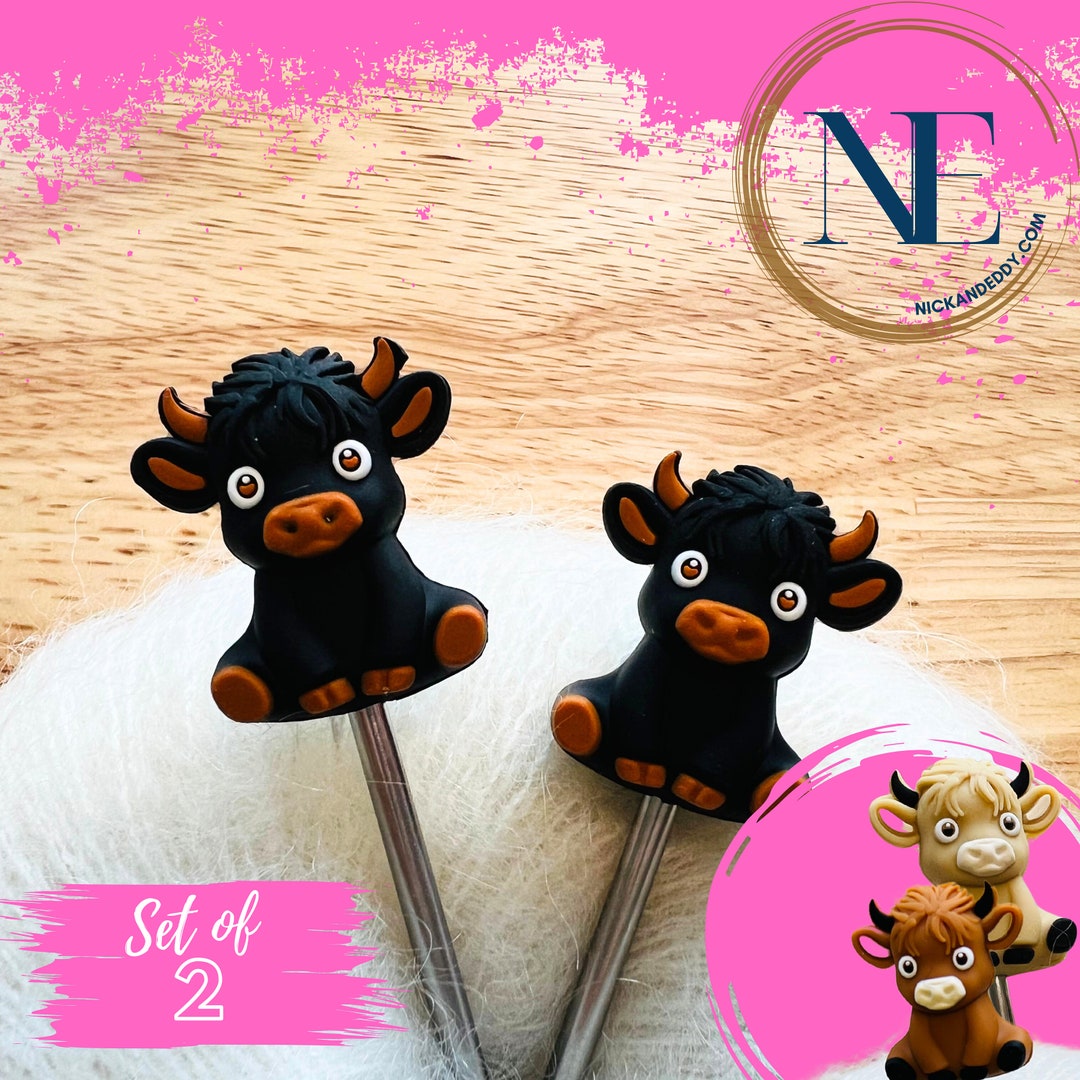 Stitch Stoppers | COW | 3D | Cute Cows | Farm | Animals | Needle ...
