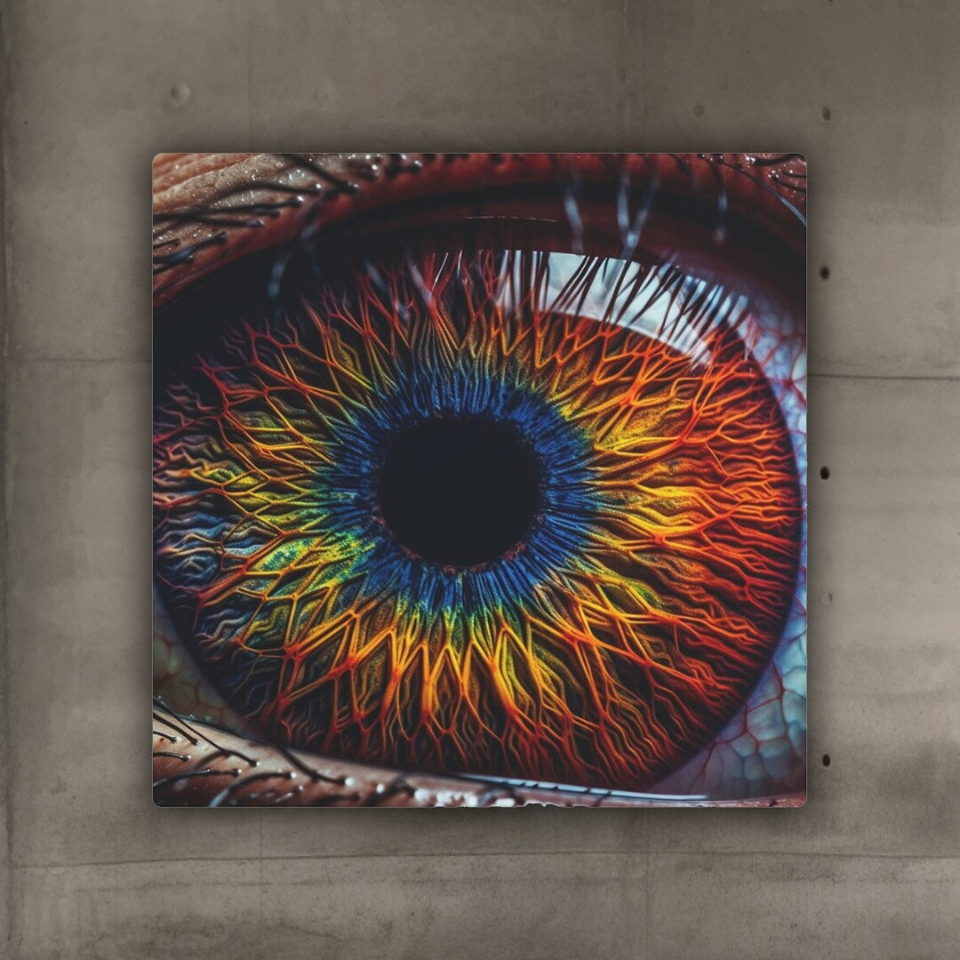 Eye See You 7 - Metal Art Sign - Etsy