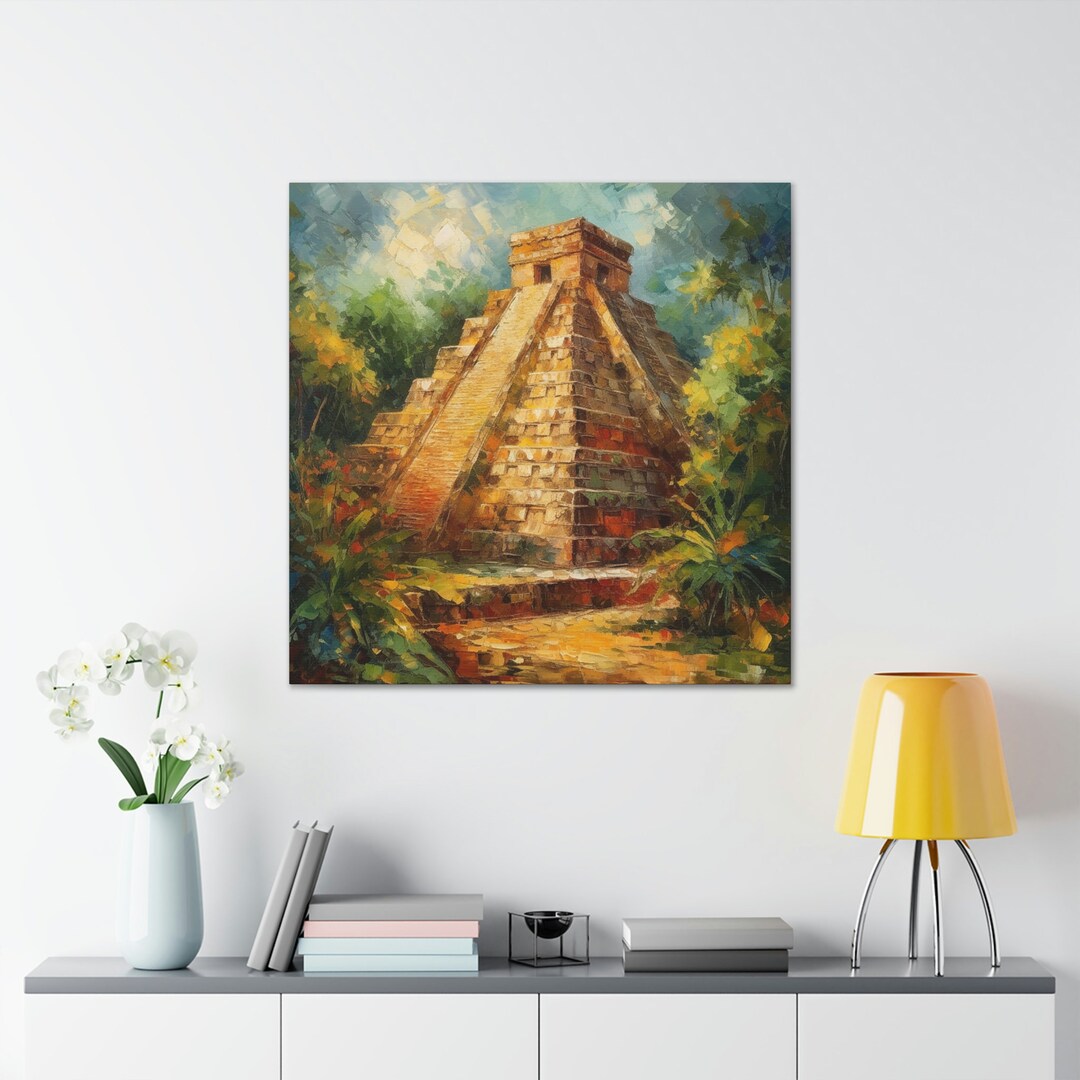 Chichén Itzá 7 Wonders of the World Canvas Gallery Wraps - Etsy