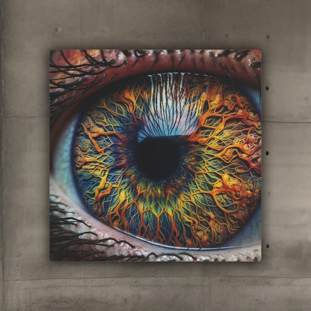 Eye See You 6 - Metal Art Sign - Etsy