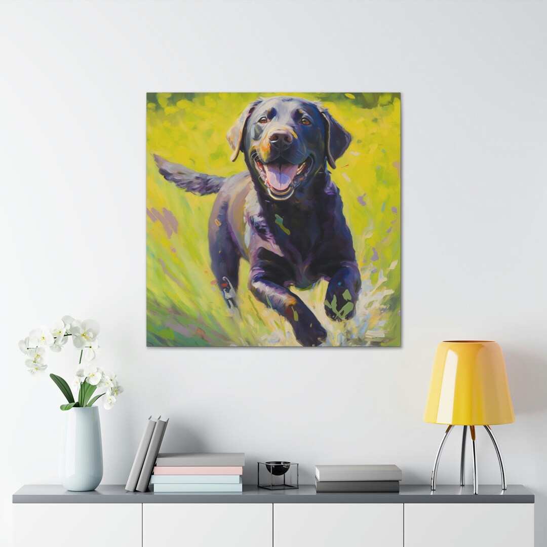 Labrador Retriever 4 / Canvas Gallery Wrap / Labrador Retriever ...