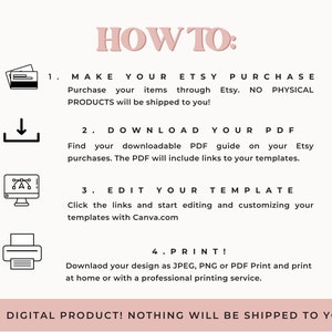 Small Business Plan Template Printable, Online Business Plan, Editable ...