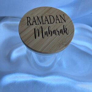 Ramadan Date Jar- Ramadan Mubarak - Bismillah - Eid Gift - Islamic Home ...