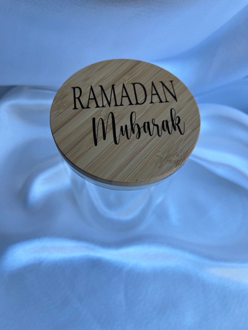 Ramadan Date Jar- Ramadan Mubarak - Bismillah - Eid Gift - Islamic Home ...