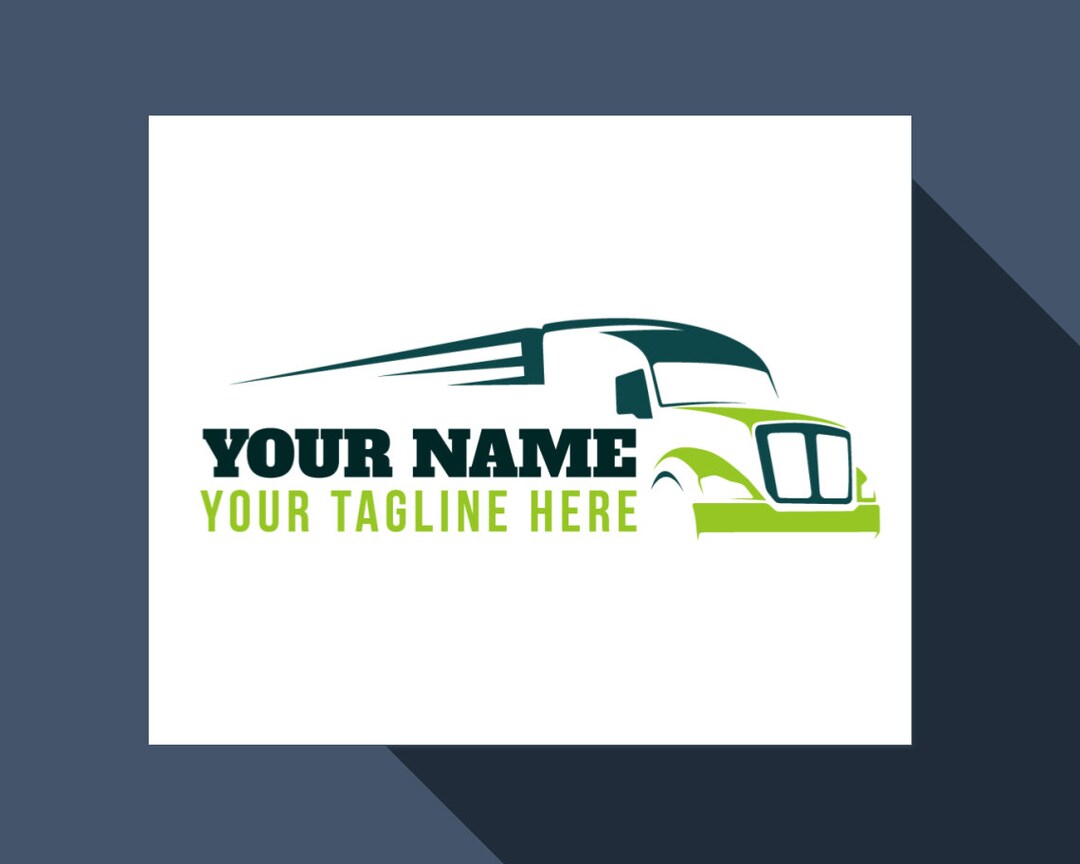 Semi Truck Logo Dispatching Logo Dispatcher Logo Design Automotive Logo ...