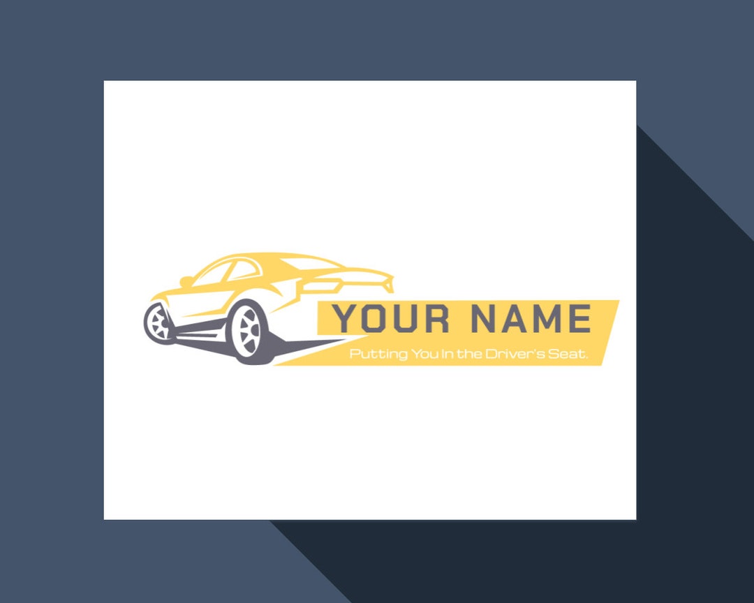 Custom Sports Car Dealer Logo Dealership Logo Automotive Repair Shop ...